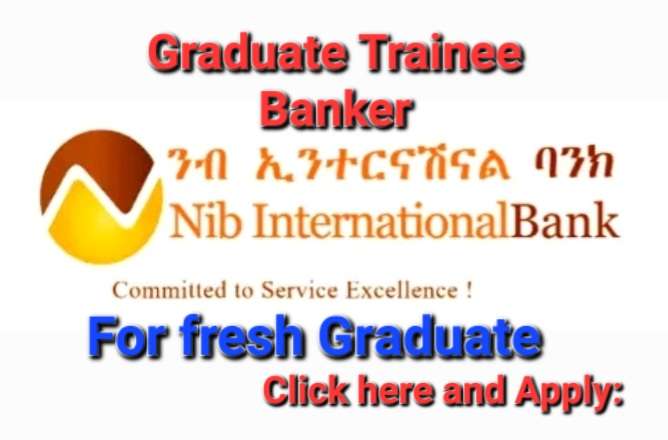 Banking jobs for fresh graduate - Nib international Bank - Sewasew