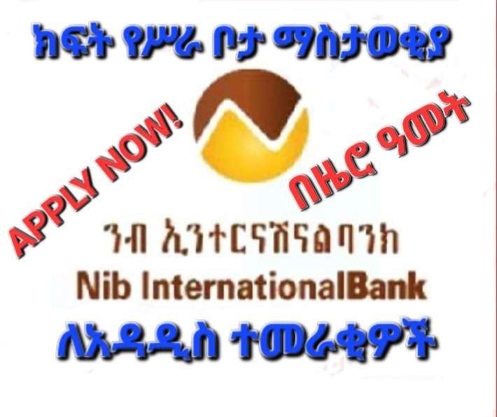 Nib International Bank Vacancy for Fresh Graduates - Graduate Trainee ...