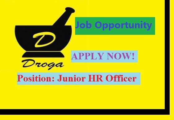 Droga Pharma Group Jobs for Junior HR Officer - Sewasew