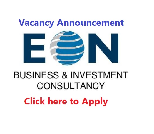 EON Business and Investment Consultancy Job Vacancy Announcement Dec 2022 - Sewasew