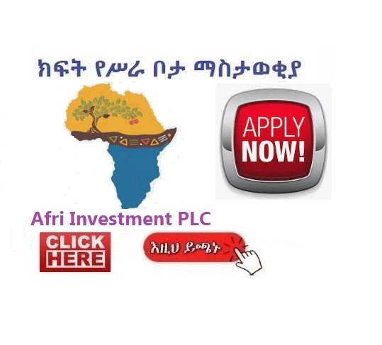 Afri Investment PLC - Vacancy Announcement | Jobs 2023 - Sewasew