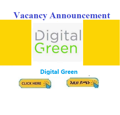 Digital Green - NGO Vacancy Announcement | Sewasew Jobs 2023 - Sewasew