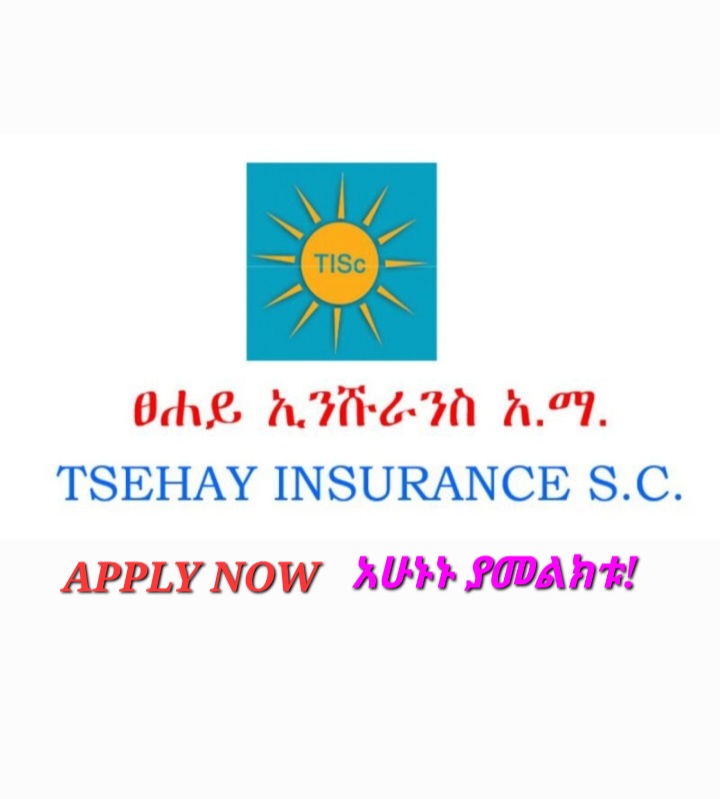 Tsehay Insurance SC - Vacancy Announcement | Insurance Career ...
