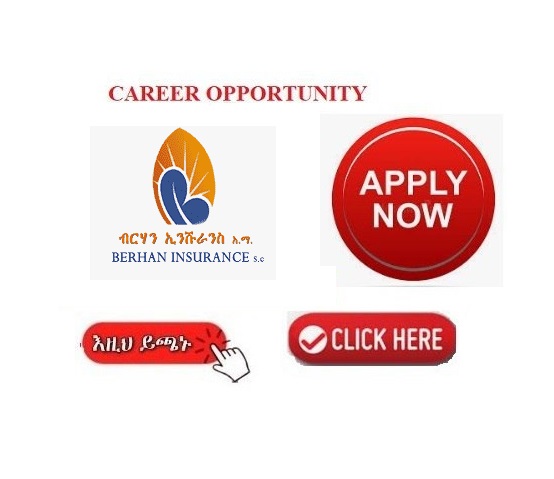 Berhan Insurance SC - Vacancy Announcement | Insurance Jobs 2023 - Sewasew