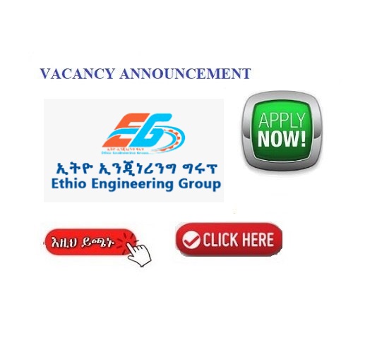 Ethio Engineering Group - Vacancy Announcement | Jobs 2023 - Sewasew