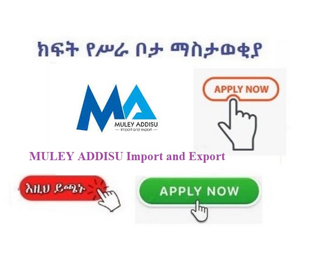 Muley Addisu Import and Export - Vacancy Announcement | Sales Jobs - Sewasew
