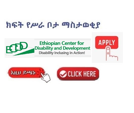 Ethiopian Center for Disability and Development - Vacancy Announcement ...