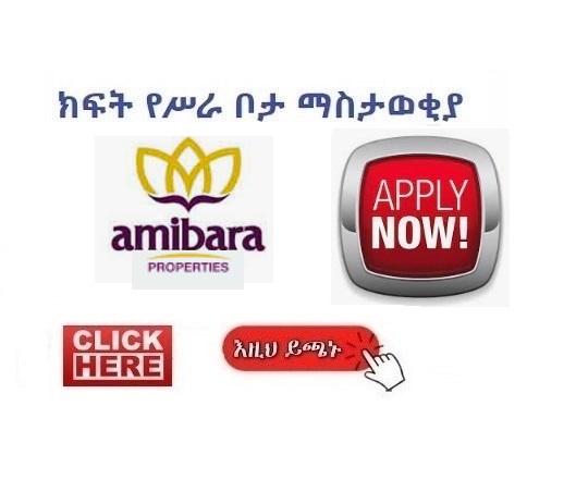 Amibara Properties Real State - Vacancy Announcement - Sewasew
