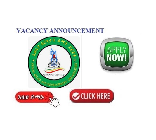 Awolia relief and development Organization - Vacancy Announcement | NGO ...