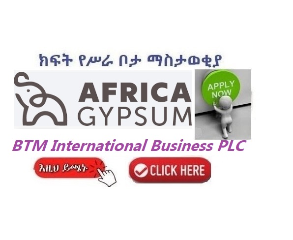 BTM International Business PLC - Vacancy Announcement - Sewasew