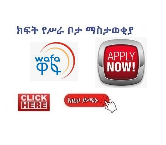 Wafa Marketing and Promotion PLC - Vacancy Announcement - Sewasew