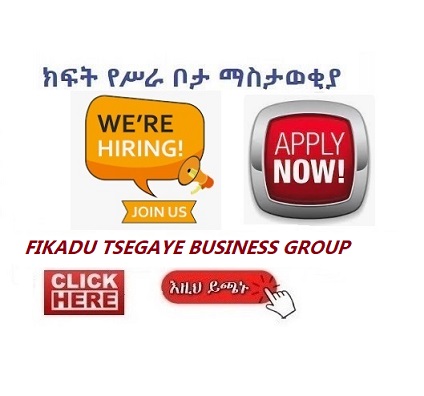 Fikadu Tsegaye Business Group - Vacancy Announcement | Jobs 2024 - Sewasew